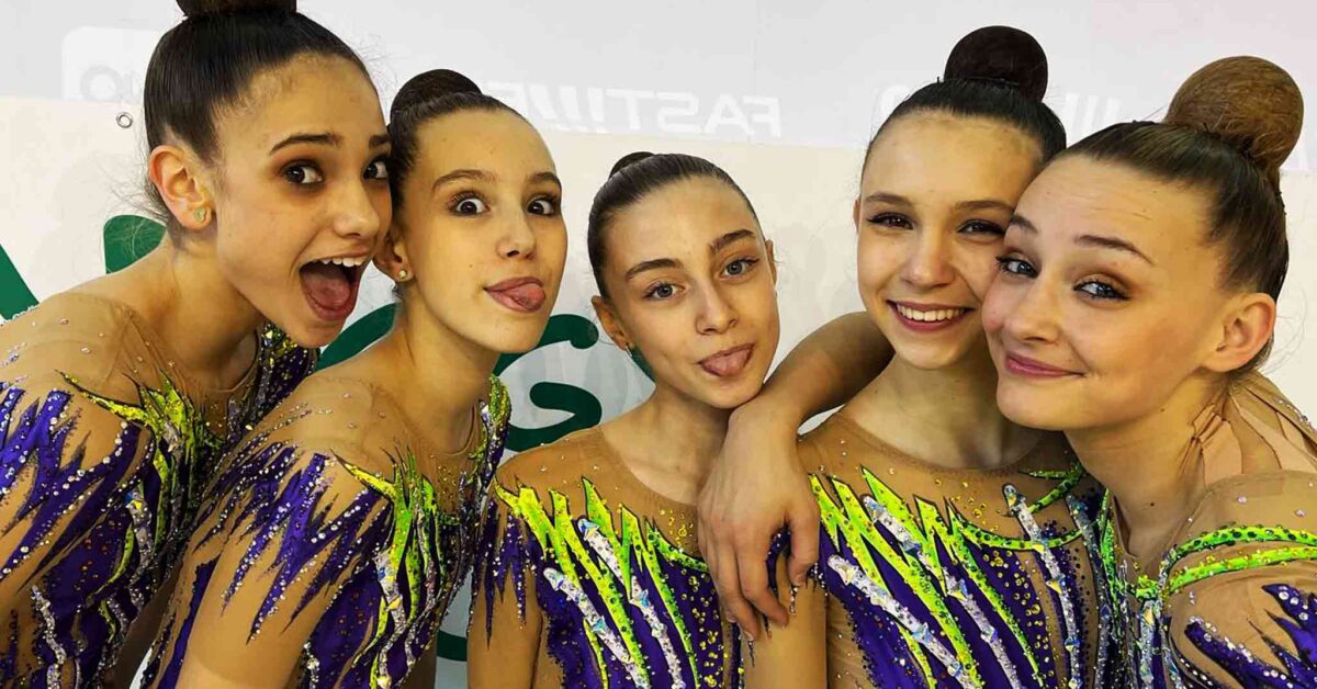 Farfalle dell'ASU: miglior punteggio alla Final Six di ritmica - UDINE.news