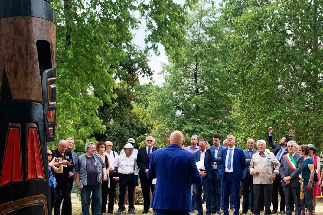 Udine, restaurato totem canadese: unico al mondo a trovarsi fuori dal ...
