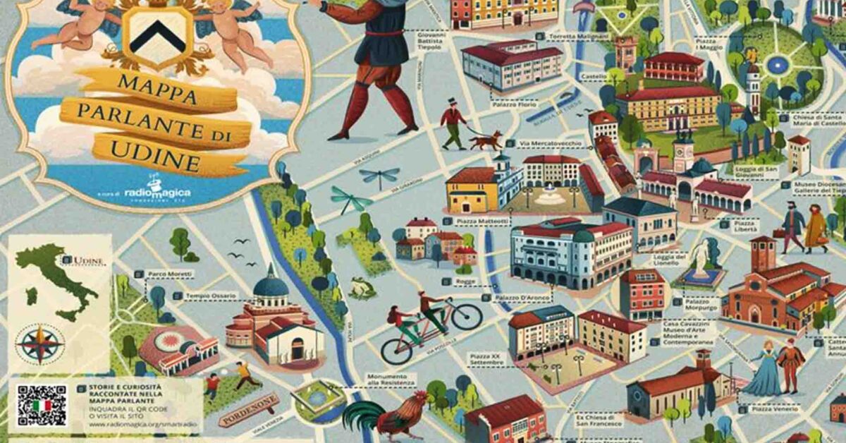 Udine si racconta con la Mappa parlante